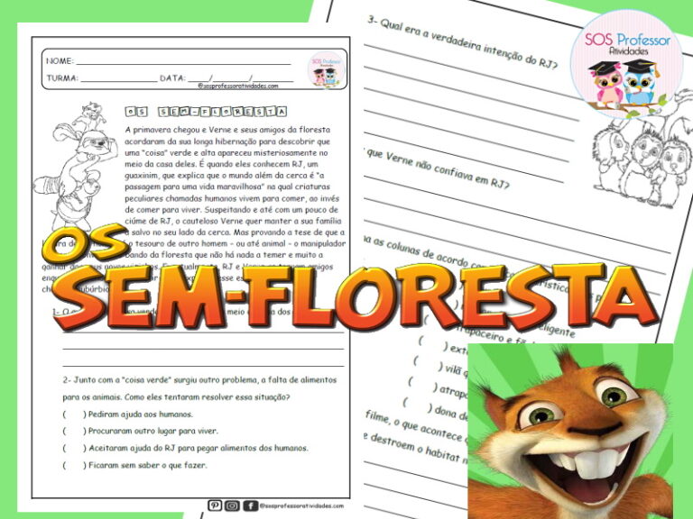 Os Sem-Floresta - SOS Professor Atividades - Ciências