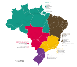 Regiões do Brasil - SOS Professor Atividades - Avaliação