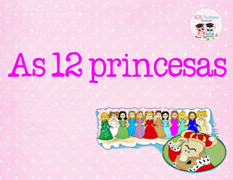 As 12 princesas - SOS Professor Atividades - Adjetivo