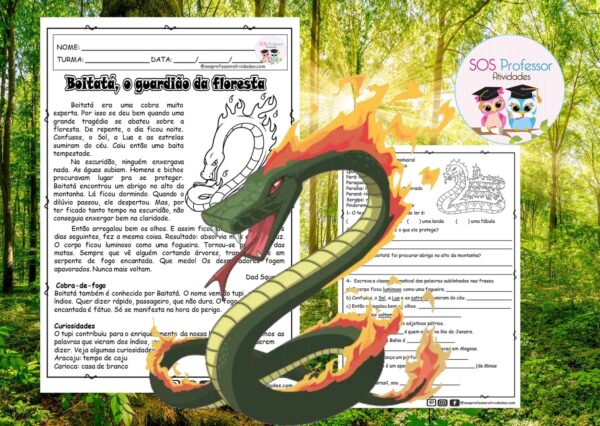 Boitatá 2 - SOS Professor Atividades - Folclore